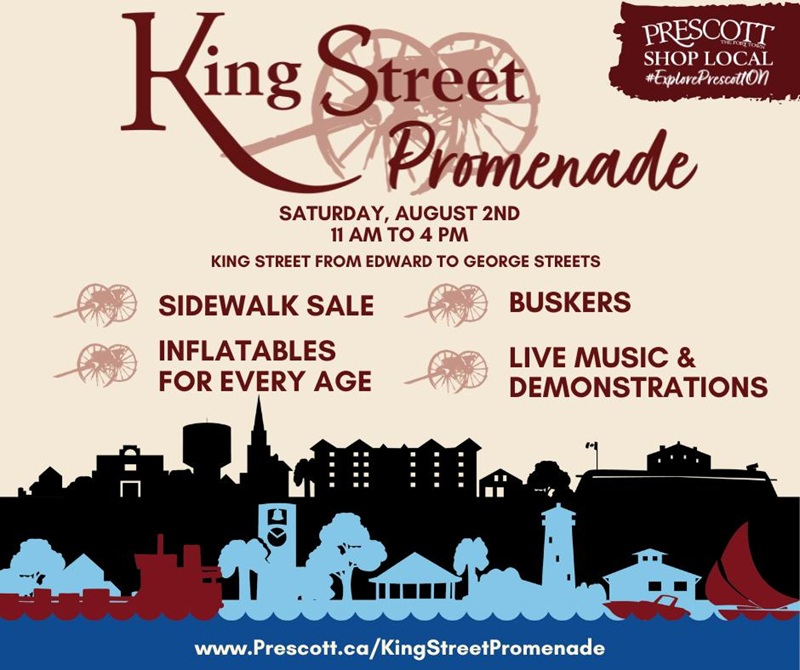2nd Annual Prescott King Street Promenade - Hometown TV12 Brockville