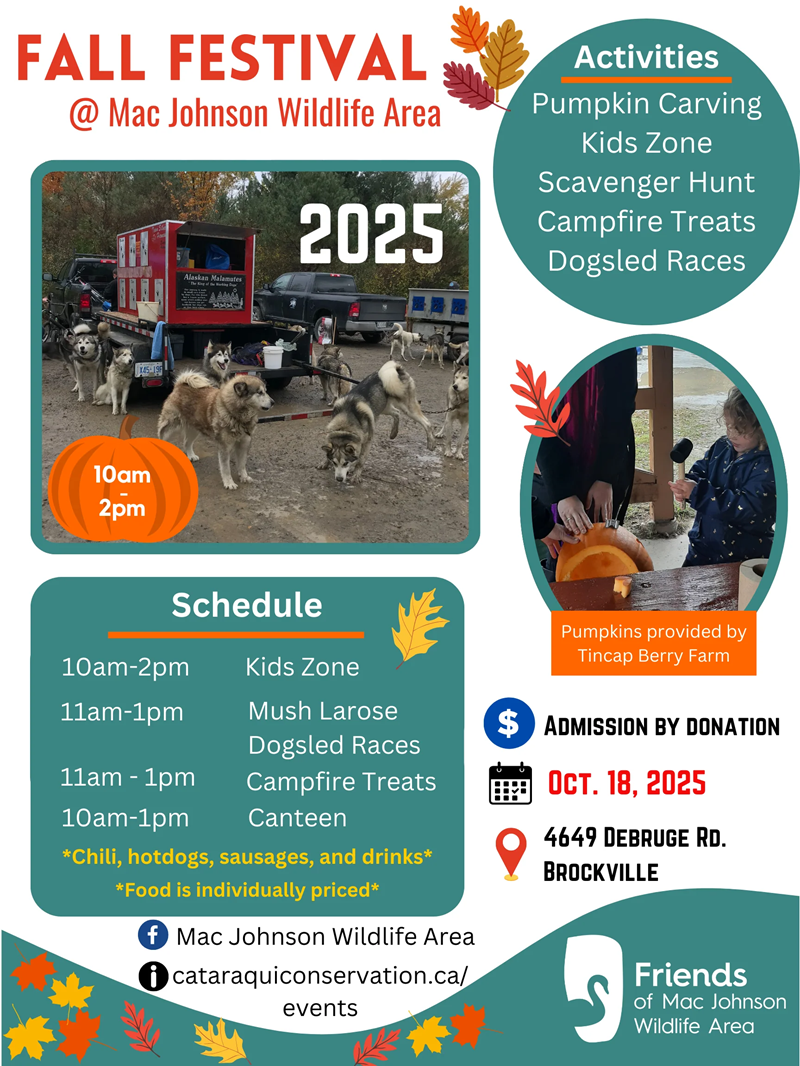 Fall Family Fun at Friends of Mac Johnson Wildlife Area’s Annual Fall ...