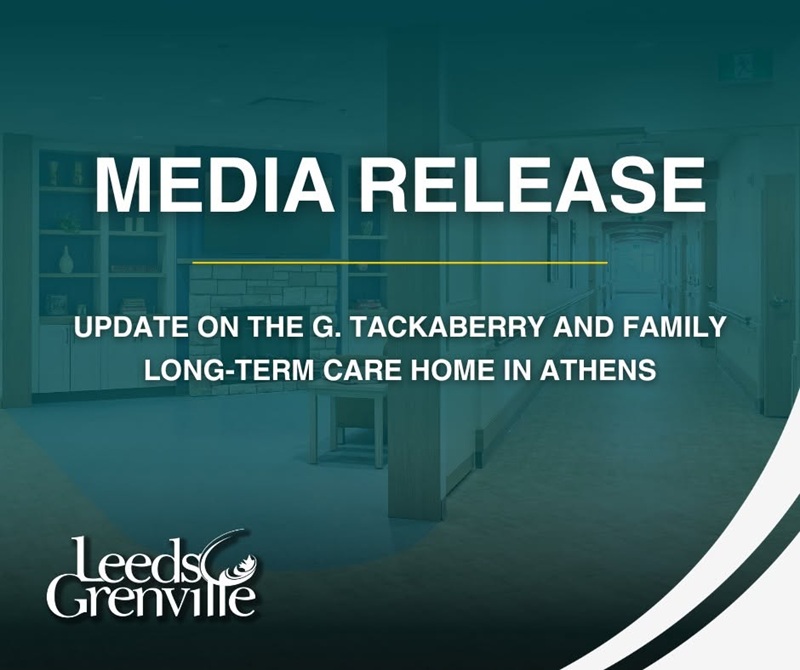 Update on the G. Tackaberry and Family Long-Term Care Home in Athens ...